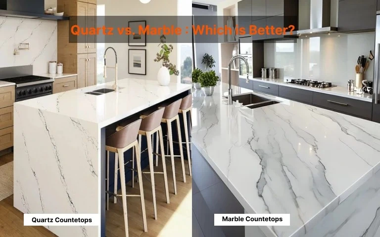 What is the Difference Between Quartz and Marble?