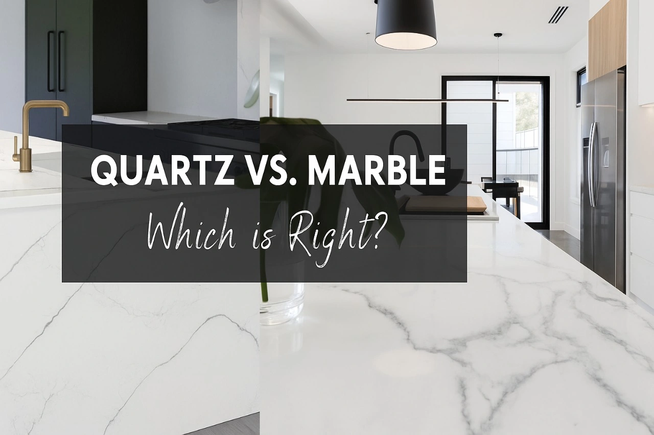 Quartz vs Marble Countertops: Which is Right for You?